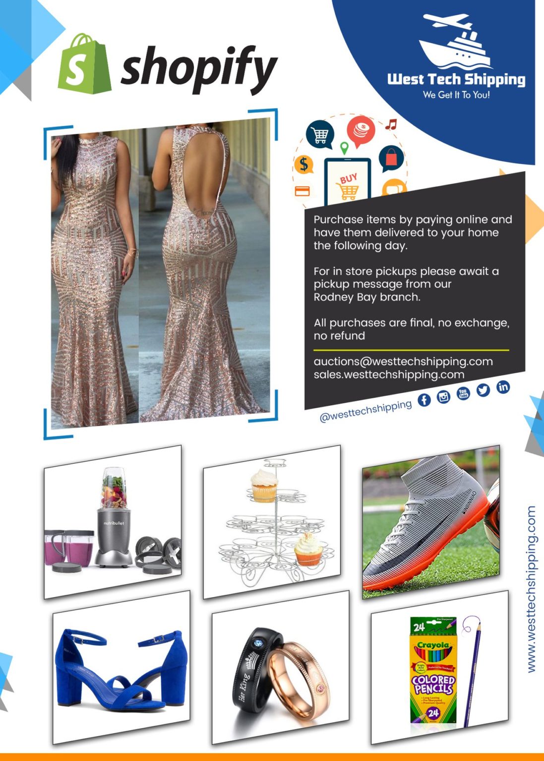 West Tech Store – West Tech Shipping