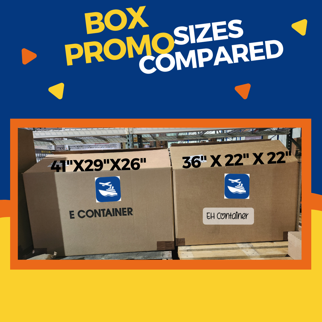 Box Promo Sizes Compared – West Tech Shipping